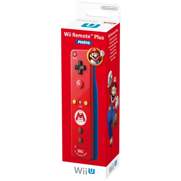 Controller Wii Remote Mario Edition Wii U in vendita